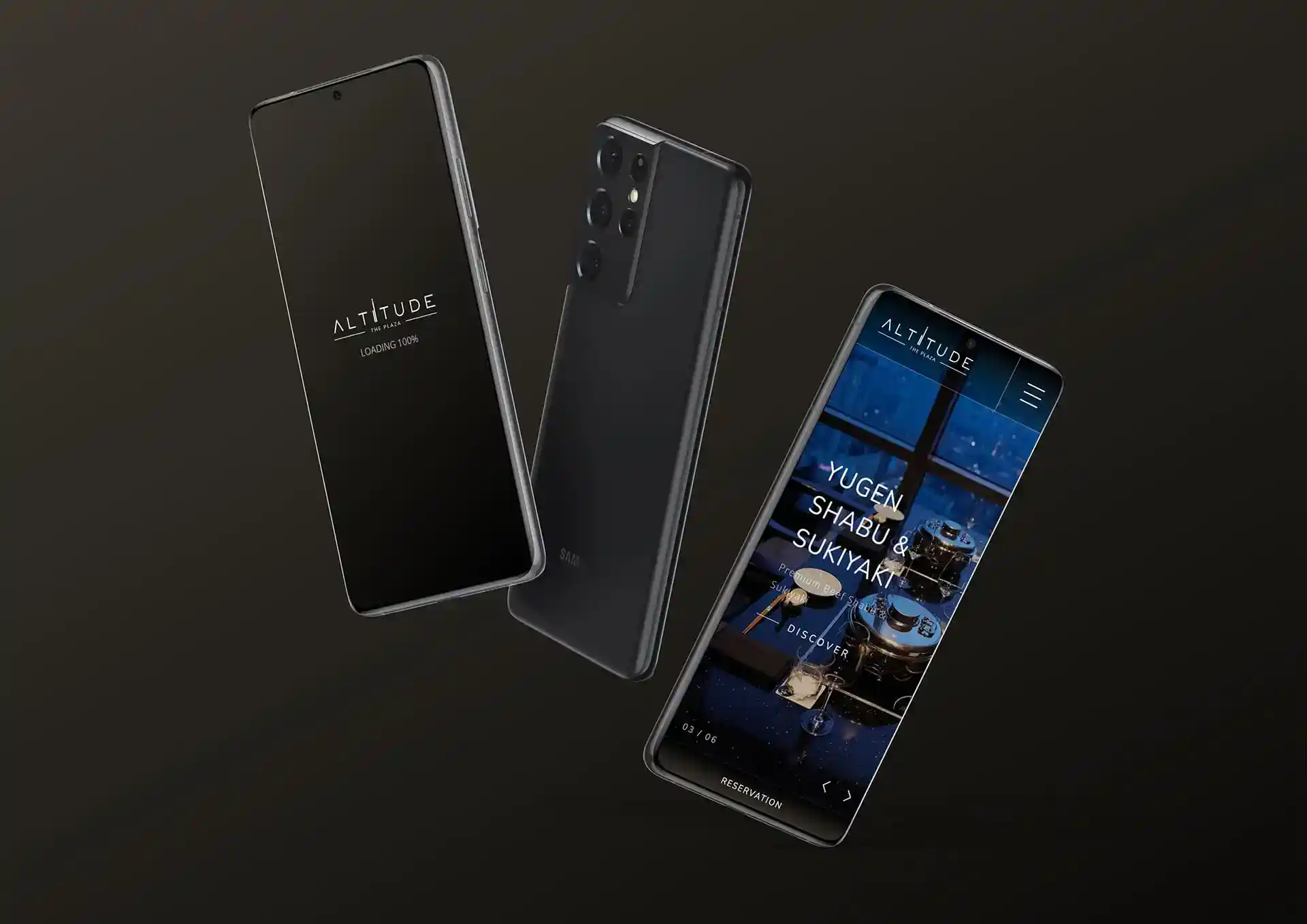 Luxurious Fine Dining Website for Altitude Jakarta | PT. Timedoor Indonesia